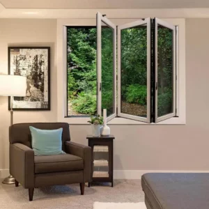 Aluminum Bifold Window – 72″ x 48″ – Summit Windows and Doors