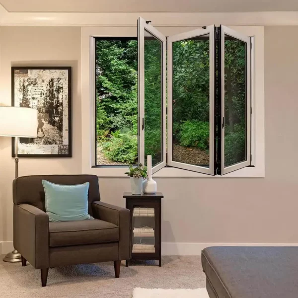 Aluminum Bifold Window – 72″ x 48″ – Summit Windows and Doors